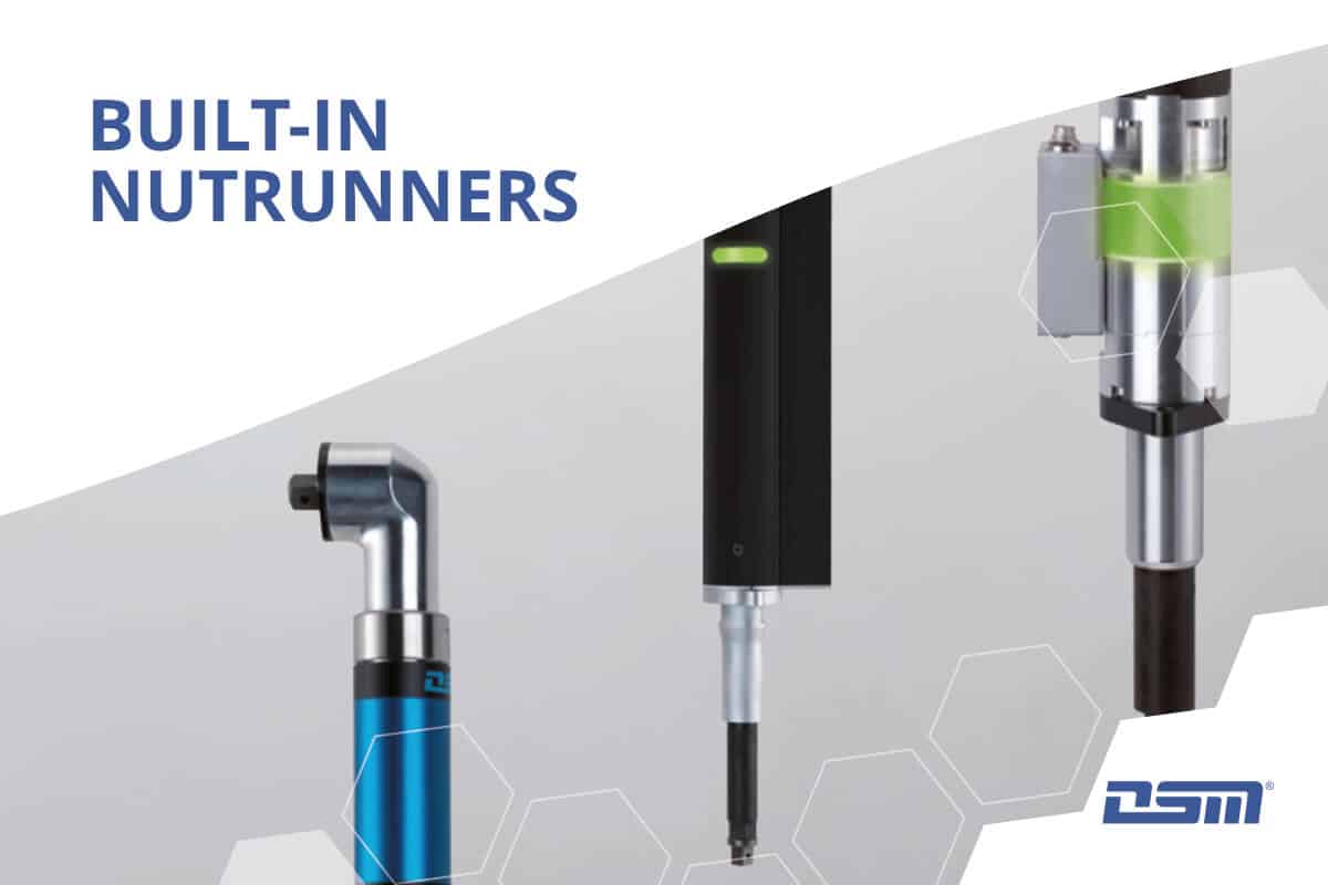 Nutrunners DS series » Digital tightening technique