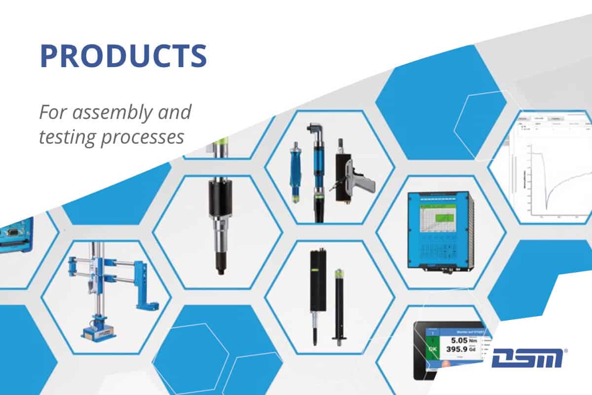 Products for Assembly and Testing Applications by DSM